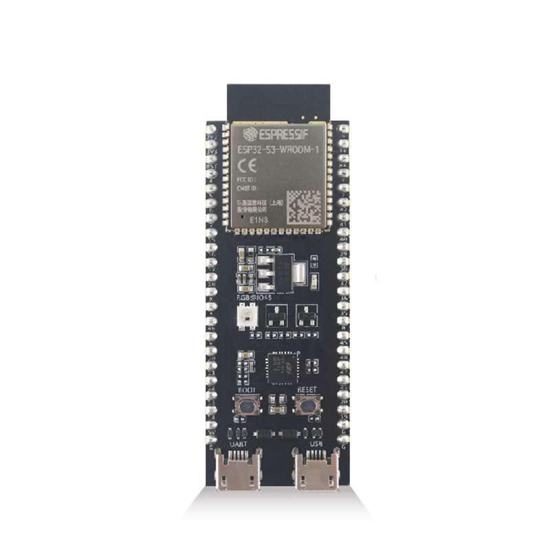 Stemedu ESP32-S3 ESP32-S3-DevKitC-1 N8R8 Development Board based on ESP32-S3-WROOM-1 module, 8 MB Quad flash and 8 MB Octal PSRAM, SPI Interface WiFi +Bluetooth 2 in 1 Microcontroller for Ar-duino IDE