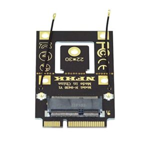 nfhk ngff m.2 key-a to mini pci-e pci express converter adapter for 9260 8265 7260 ac card