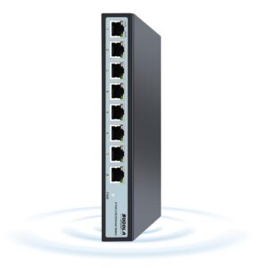 sodola 8-port unmanaged 2.5g switch| 8 x 2.5gbase-t ports,128gbps switching capacity, plug & play/desktop-mount/fanless metal design for home entertainment or soho networking