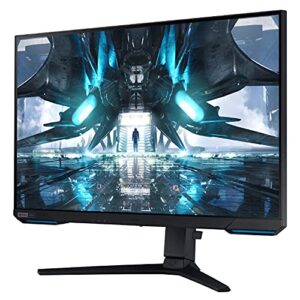 SAMSUNG 28" Odyssey G70A Gaming Computer Monitor, 4K UHD LED Display, HDR 400, 144Hz, G-Sync and FreeSync Premium Support, Front Light Panels, LS28AG700NNXZA, Black (Renewed)