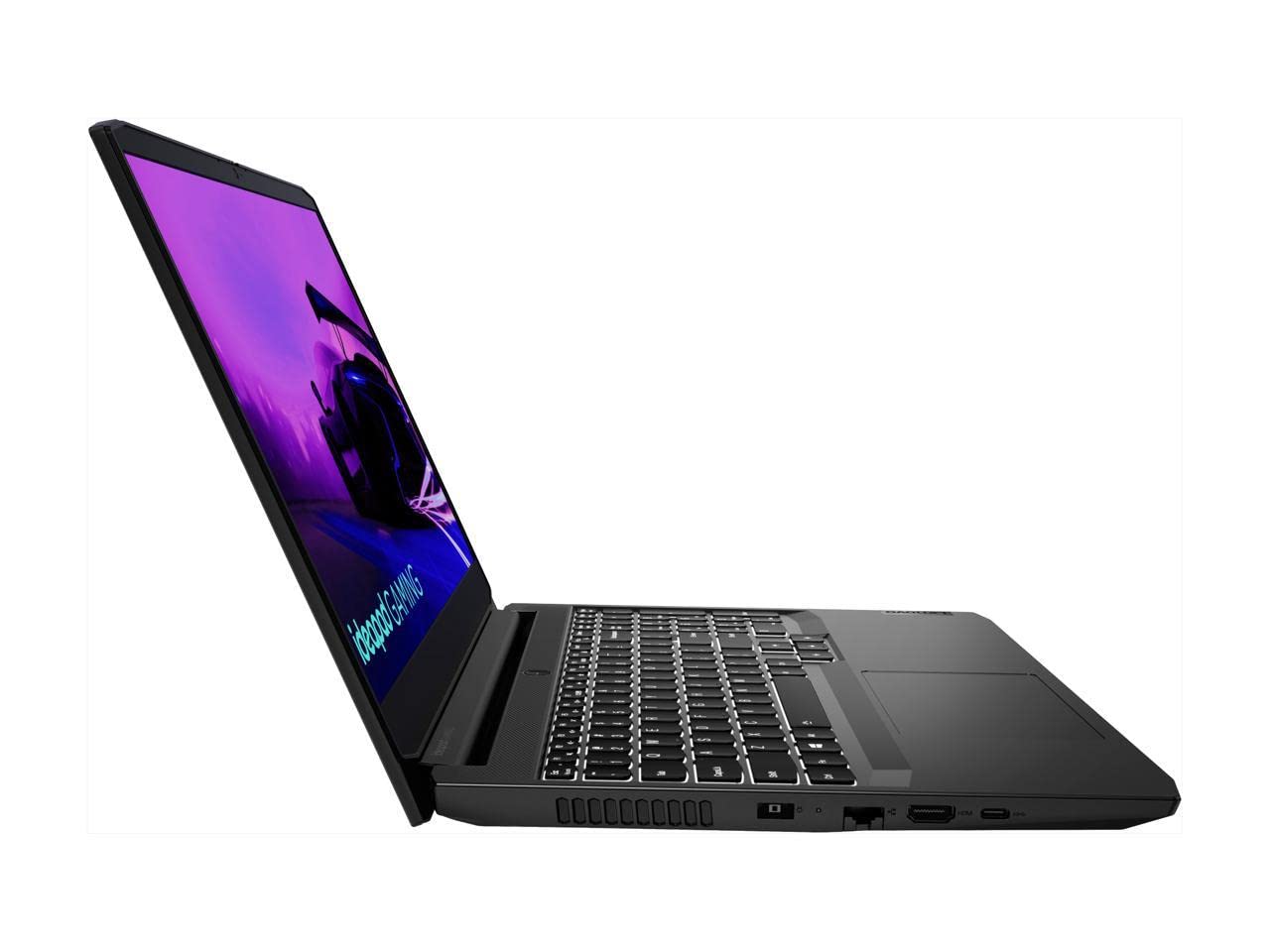 Lenovo IdeaPad Gaming 3 15 Laptop I 15.6" Full HD IPS 120Hz Anti-Glare I 11th Gen Intel 4-Core i5-11300H I 8GB DDR4 256GB SSD I GeForce RTX 3050 4GB I Backlit USB-C Win11 Black + 32GB MicroSD Card