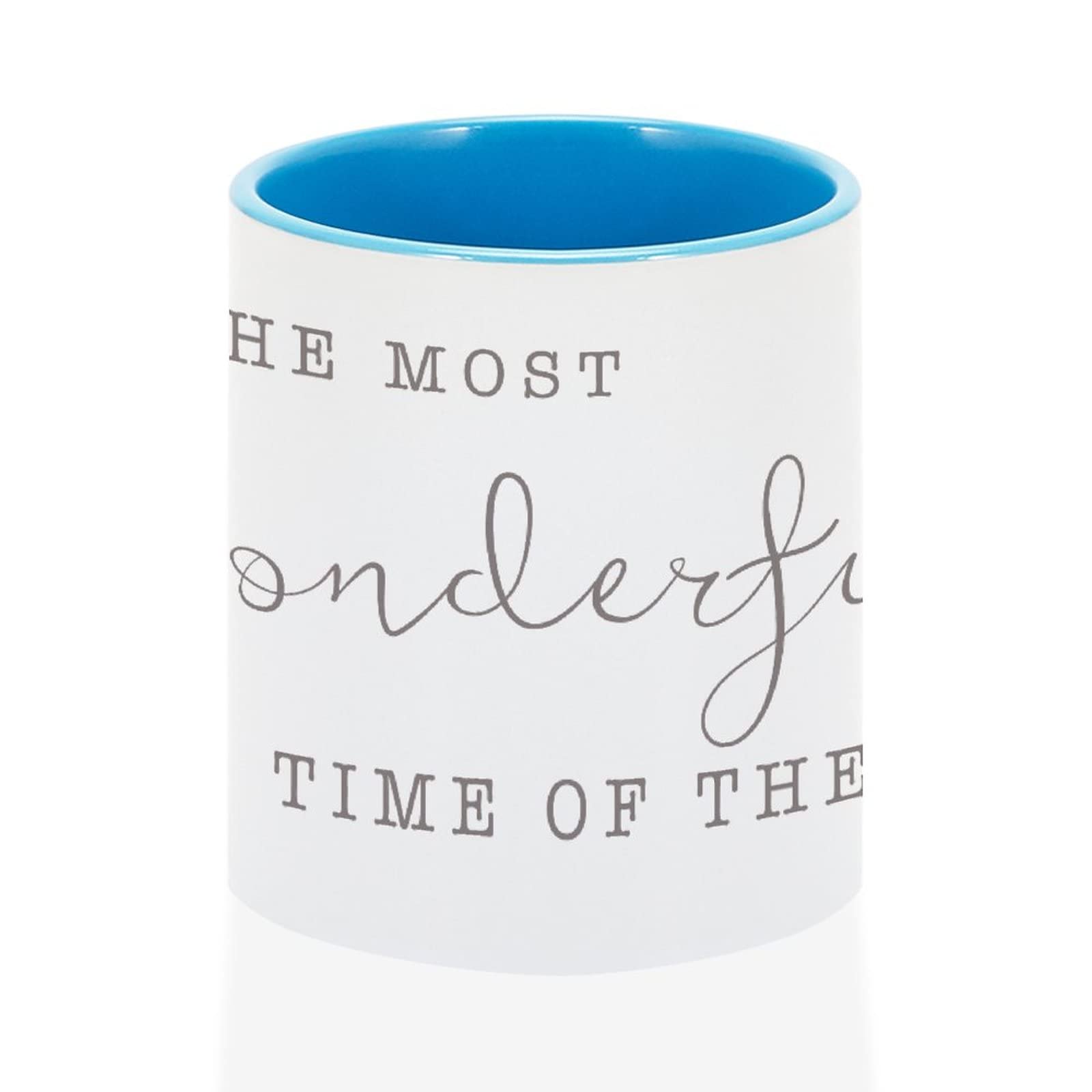 by Unbranded Latte Cup It's The Most Wonderful Time of The Year Funny Cup for Men Women Him Her Coffee Mug Novelty Birthday Gift 11OZ