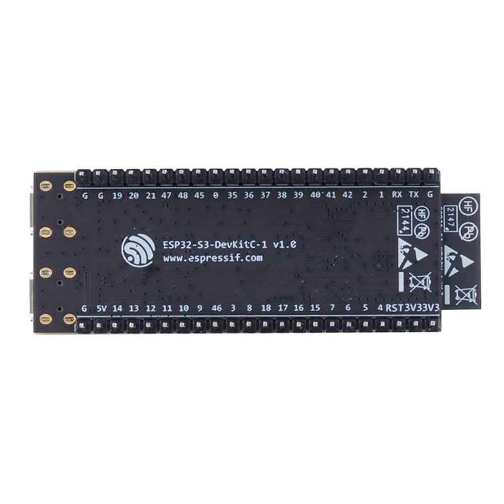 DIYmall ESP32-S3-DevKitC-1 N8R8 ESP32 S3 Development Board ESP32-S3-WROOM-1 Module Integrates Complete Wi-Fi+BT+BLE Functions,8MB Flash+8MB PSRAM