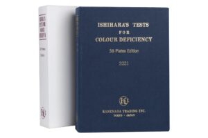 kanehara ishihara test chart books, for color deficiency-38 plate (complete edition) book