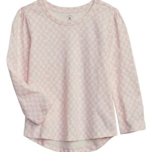 GAP Baby Girls Long Sleeve Tee T Shirt, Light Shell Pink, 2T US