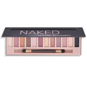 12 colors naked eyeshadow palette,nude eyeshadow palette,natural matte eyeshadow palette,eye shadow palette with brush,waterproof & long lasting smokey eye makeup(matte)