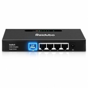 reidubo 5/8/6/10/18 port gigabit switch… (5 port gigabit switch)