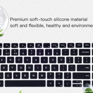 Keyboard Cover for 2022 2021 Dell Inspiron 15 5510 5515 5518 7510 3510 3511 3515 3525 3520 3530 3535, Dell Vostro 15 5000 3510 5510 5515, Dell Latitude 3520 Laptop Keyboard Cover Skin, Clear