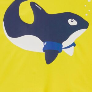 Carter's Toddler and Baby Boy's Rashguard Swim Set (Baby Navy/Yellow Whale, 9 Months)