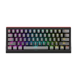 marvo kg962 detachable usb type c cable mechanical gaming keyboard - blue switch