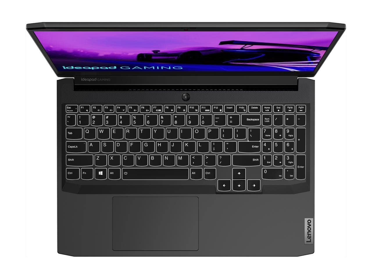 Lenovo IdeaPad Gaming 3 15 Laptop I 15.6" Full HD IPS 120Hz Anti-Glare I 11th Gen Intel 4-Core i5-11300H I 8GB DDR4 256GB SSD I GeForce RTX 3050 4GB I Backlit USB-C Win11 Black + 32GB MicroSD Card