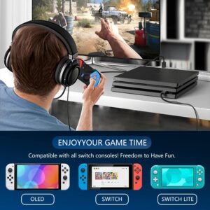 SZYUYU Switch Controller for Nintendo Switch,Switch Pro Controller for Wireless Switch/Switch Lite Remote with Dual Vibration/LED Keys Light, Gyro Axis, Motion Support Wake Up and Adjustable Turbo