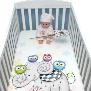 Grehge ft Crib Sheets for Boys Girls Baby Locks, Baby Proofing Cabinets,Baby Furniture Proofing