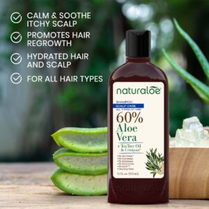 Naturaloe - Scalp Care - 60% Aloe Vera (Shampoo)