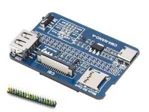 nano base board (a) for raspberry pi compute module 4 lite/emmc,same size as the cm4,with raspberry pi 40pin gpio interface,usb 2.0 type a,mipi csi-2 port