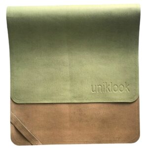 Uniklook Leather Portable Changing Pad for Baby- Vegan Leather Drop Cloth - Travel Baby Changing Mat - Baby Changing mat - Multipurpose Portable diaper change mat waterproof Large 16"x30"