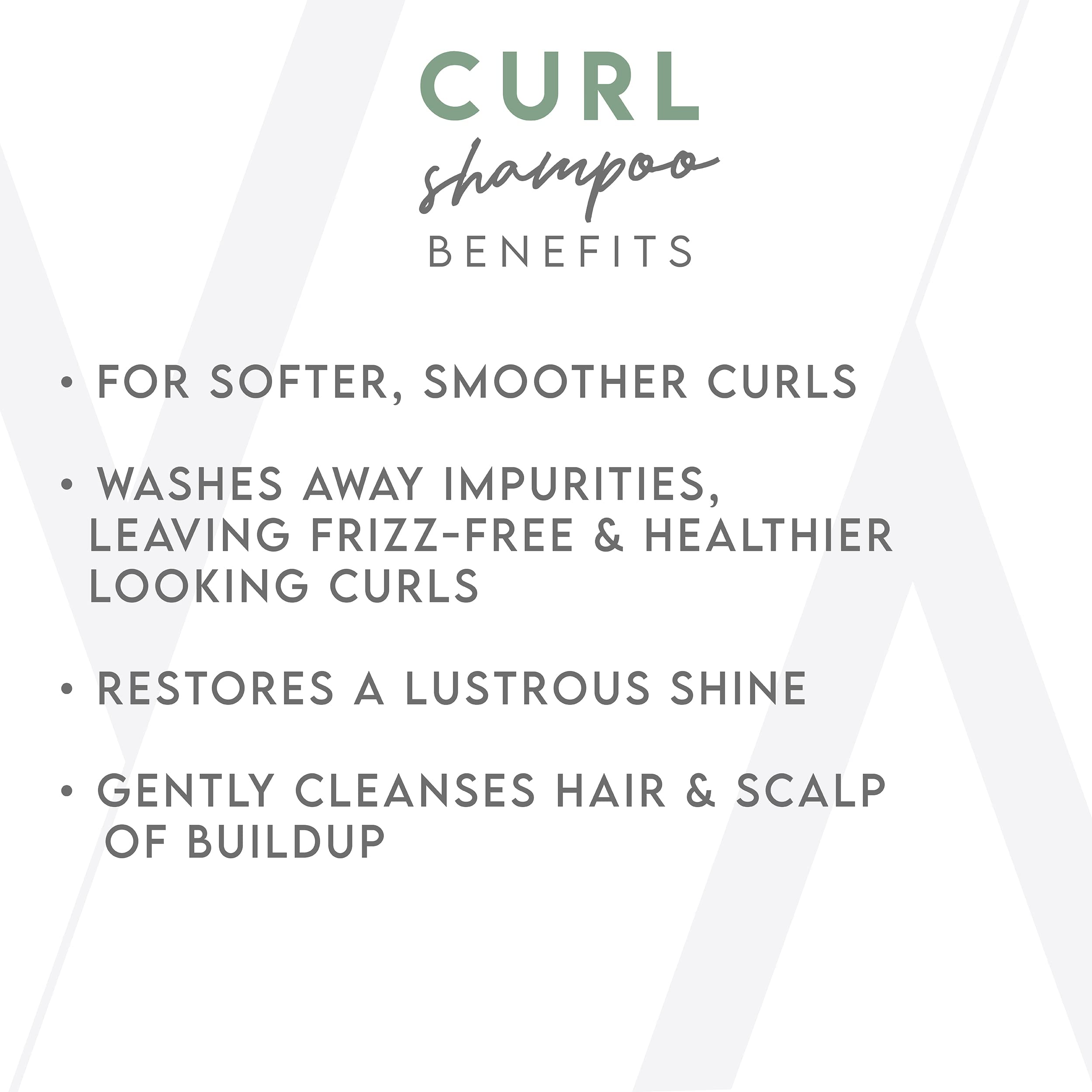 ALURAM Curl Shampoo, Clarifying Coconut Water Infused and Lightweight Cleansing For Curly Hair, 33.8 Fl Oz