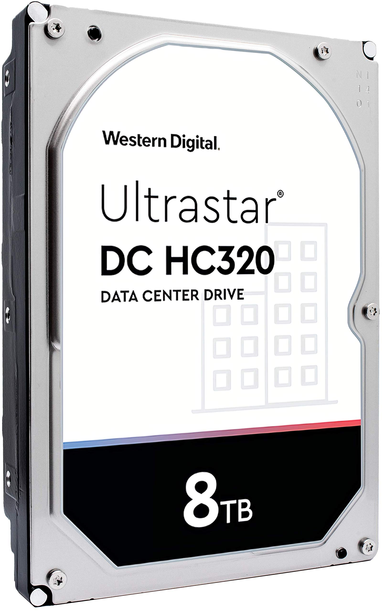 HGST WD Ultrastar DC HC320 8TB 7200 RPM SATA 6Gb/s 3.5-Inch Enterprise Hard Drive (HUS728T8TALE6L4) (Renewed) Mechanical Hard Disk