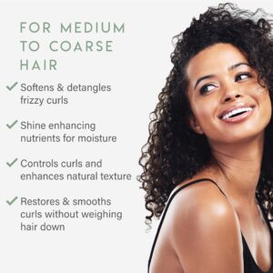 ALURAM Curl Conditioner, Clarifying Coconut Water Infused Hydration, Lightweight Moisture For Curly Hair, 12 Fl Oz