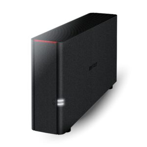 buffalo linkstation 210 2tb 1-bay nas network attached storage with hdd hard drives included (renewed)