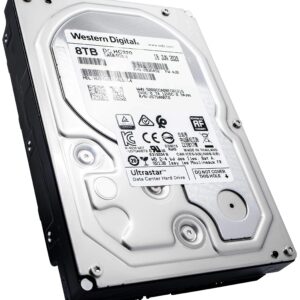 HGST WD Ultrastar DC HC320 8TB 7200 RPM SATA 6Gb/s 3.5-Inch Enterprise Hard Drive (HUS728T8TALE6L4) (Renewed) Mechanical Hard Disk