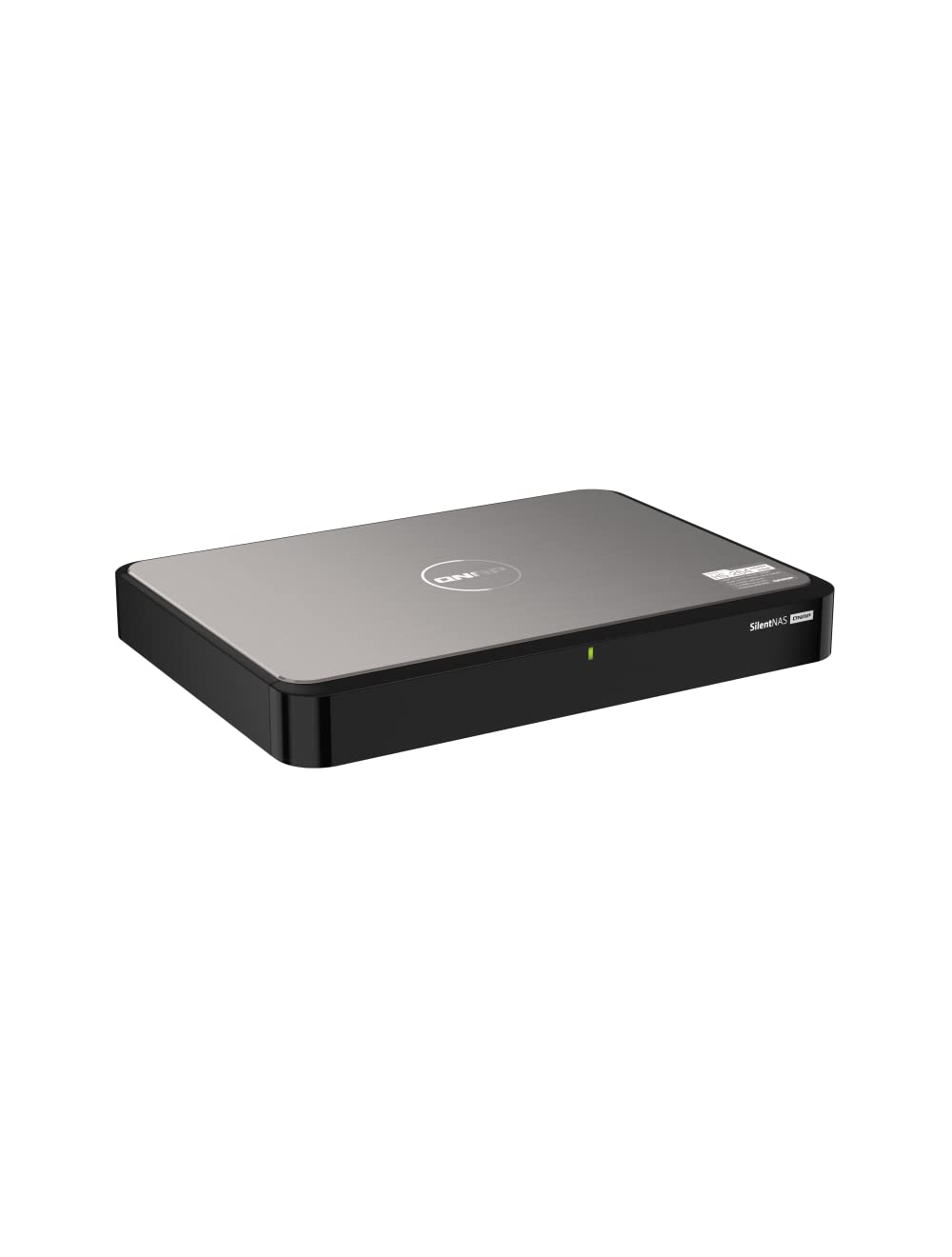 QNAP HS-264-8G-US 2 Bay with Intel N5105/N5095 Processor and 8GB DDR4 RAM Silent and Lightweight Home NAS for Multimedia Playback and Streaming with Dual HDMI 2.0 4K Output (Diskless)