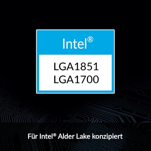 ARCTIC Alpine 17 LP - Low-Profile Intel CPU Cooler, Intel LGA 1700, 92 mm PWM Fan, Low Installation Height: 42.9 mm, 4-pin Connection, 300-3000 RPM, Tool-Free Push-pin Installation, Top Blower