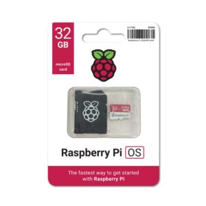 raspberry pi os 32gb micro sd card, compatible with all pi models, web browsing gaming e-mail with your rpi board like a desktop