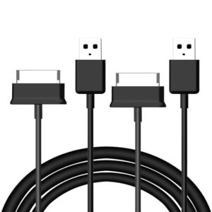 2 pack 30 pin 3.3 ft usb charger cable for samsung galaxy 7 7.7 8.9 10.1 tab 2 tab note 10.1 gt-n8000;gt-p3100,p5100,p7510,p7300 tablets charging cord tablet 2 usb power cord charging sync data cable