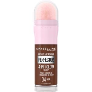 maybelline new york instant age rewind instant perfector 4-in-1 glow makeup, deep