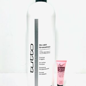 LYHB Maxima Tutto Silver Shampoo No-yellow Shampoo 1000ml-33.8 fl oz Free Starry Lipgloss 10 Ml''