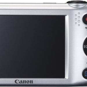 Canon PowerShot A2500 16MP Digital Camera with 5x Optical Image Stabilized Zoom with 2.7-Inch LCD (Red) (Renewed)