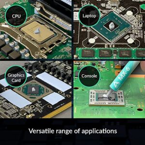 ARCTIC MX-6 (4 g, incl. 6 MX Cleaner) - Ultimate Performance Thermal Paste for CPU, Consoles, Graphics Cards, laptops, Very high Thermal Conductivity, Long Durability, Non-Conductive