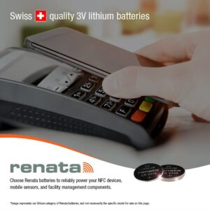 Renata CR2430 Batteries - 3V Lithium Coin Cell 2430 Battery (2 Count)