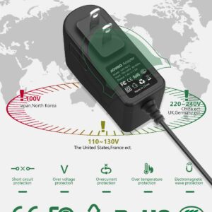 5.4V Power Cord Charger for Panasonico Shaver Arc3 Arc4 Arc5 Shaver Razor, JOVNO Adapter for ES-LV65-S ES-LA93-K ES-RT51-S ES-LA63-S ES-LV95-S RE7-87 RE7-51 RE7-59 RE7-40 RE7-68 RE7-59 Electric Blade