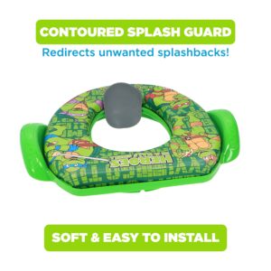 Nickelodeon TMNT "Half Shell" Soft Potty Seat and Potty Training Seat - Soft Cushion, Baby Potty Training, Safe, Easy to Clean