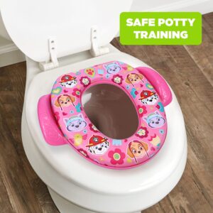 Nickelodeon PAW Patrol "Cool Pups" Soft Potty Seat and Potty Training Seat - Soft Cushion, Baby Potty Training, Safe, Easy to Clean