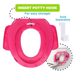 Disney Doc McStuffins "Need a Cuddle" Soft Potty Seat and Potty Training Seat - Soft Cushion, Baby Potty Training, Safe, Easy to Clean