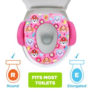 Nickelodeon PAW Patrol "Cool Pups" Soft Potty Seat and Potty Training Seat - Soft Cushion, Baby Potty Training, Safe, Easy to Clean