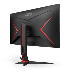 AOC Gaming 27G2SPU- 27 Inch FHD Monitor, 165Hz, IPS, 1ms MPRT, AMD FreeSync Premium, Speakers, Height Adjust, USB HUB (1920 x 1080 @ 165Hz 250 cd/m², HDMI 1.4/DP 1.2, USB 3.2), Black