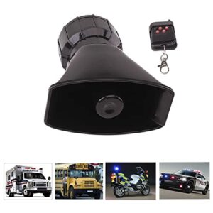 aolihan 7 tone sound loud car siren horn electronic siren emergency horn hooter/ambulance/police siren/traffic sound with controller 12v 100w