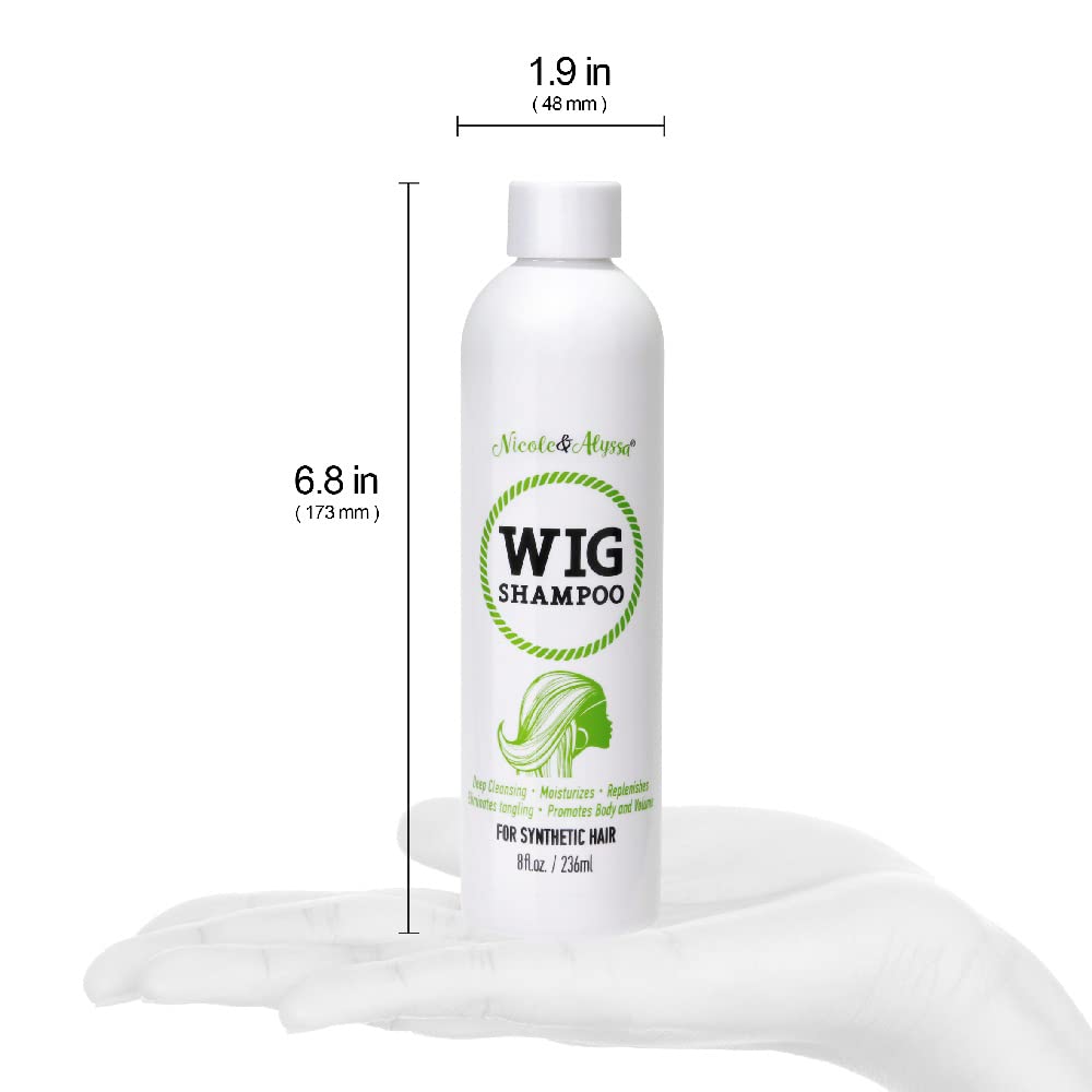 [ Nicole & Alyssa ] Wig Spray & Shampoo SET - Synthetic Wig Care Solution (Original)