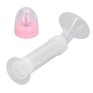 syringe breast pump, manual breast pump soft comfortable lightweight portable cover for travel