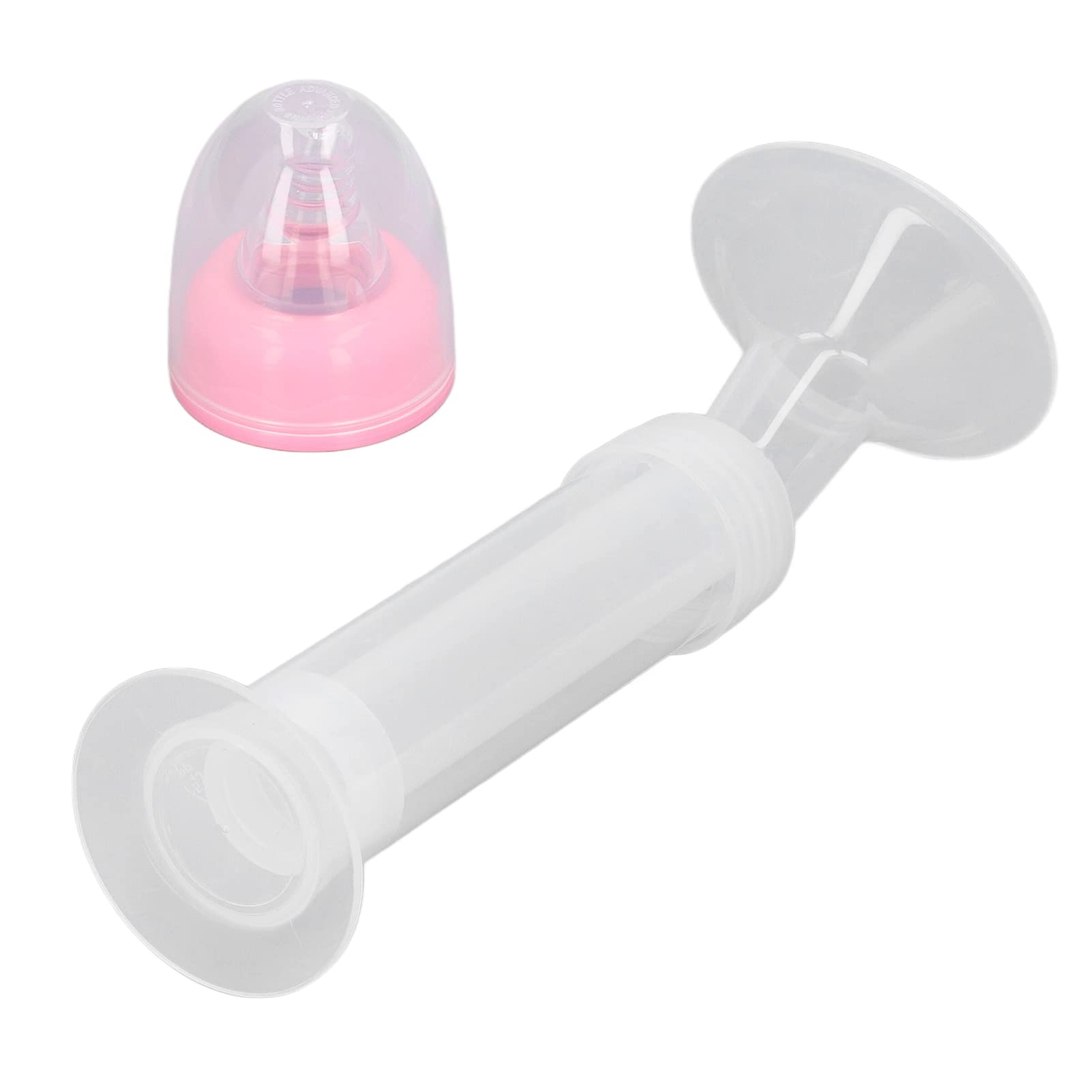 Syringe Breast Pump, Manual Breast Pump Soft Comfortable Lightweight Portable Cover for Travel