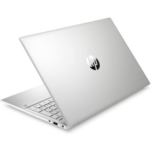 HP Newest Pavilion Laptop, 15.6" Full HD Screen, AMD Ryzen 7 5700U Processor, 64GB RAM, 1TB SSD, Backlit Keyboard, Wi-Fi 6, FP Reader, HDMI, Bluetooth, Windows 11 Home, Silver