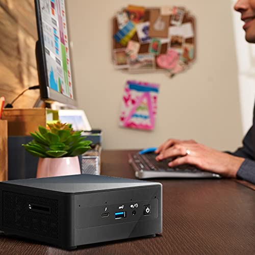 Intel NUC 11 Pro NUC11PAHi7 Panther Canyon Home & Business Mini PC Mini Desktop 11th Gen Intel® Core™ i7-1165G7 Processor 2.8 GHz – 4.7 GHz Turbo,4 core,8 Thread,12 MB Cache,28W(16G RAM,512G SSD)