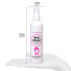 [ Nicole & Alyssa ] Wig Spray & Shampoo SET - Synthetic Wig Care Solution (Original)