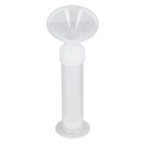 Syringe Breast Pump, Manual Breast Pump Soft Comfortable Lightweight Portable Cover for Travel