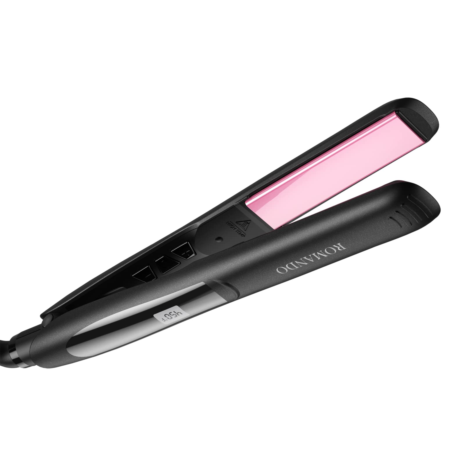 Professional Hair Straightener, Dual Voltage Ceramic Flat Iron for Hair