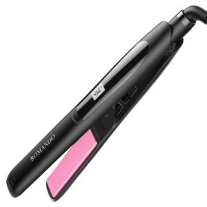 professional hair straightener, dual voltage ceramic flat iron for hair